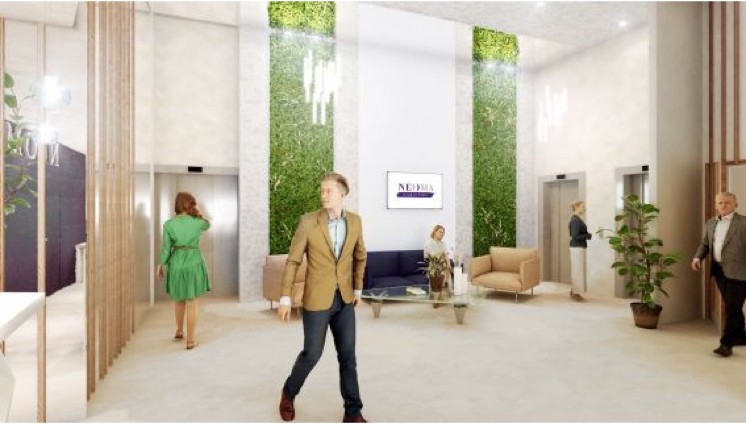 Futur campus de NEOMA Business School. - CASSO & Associés